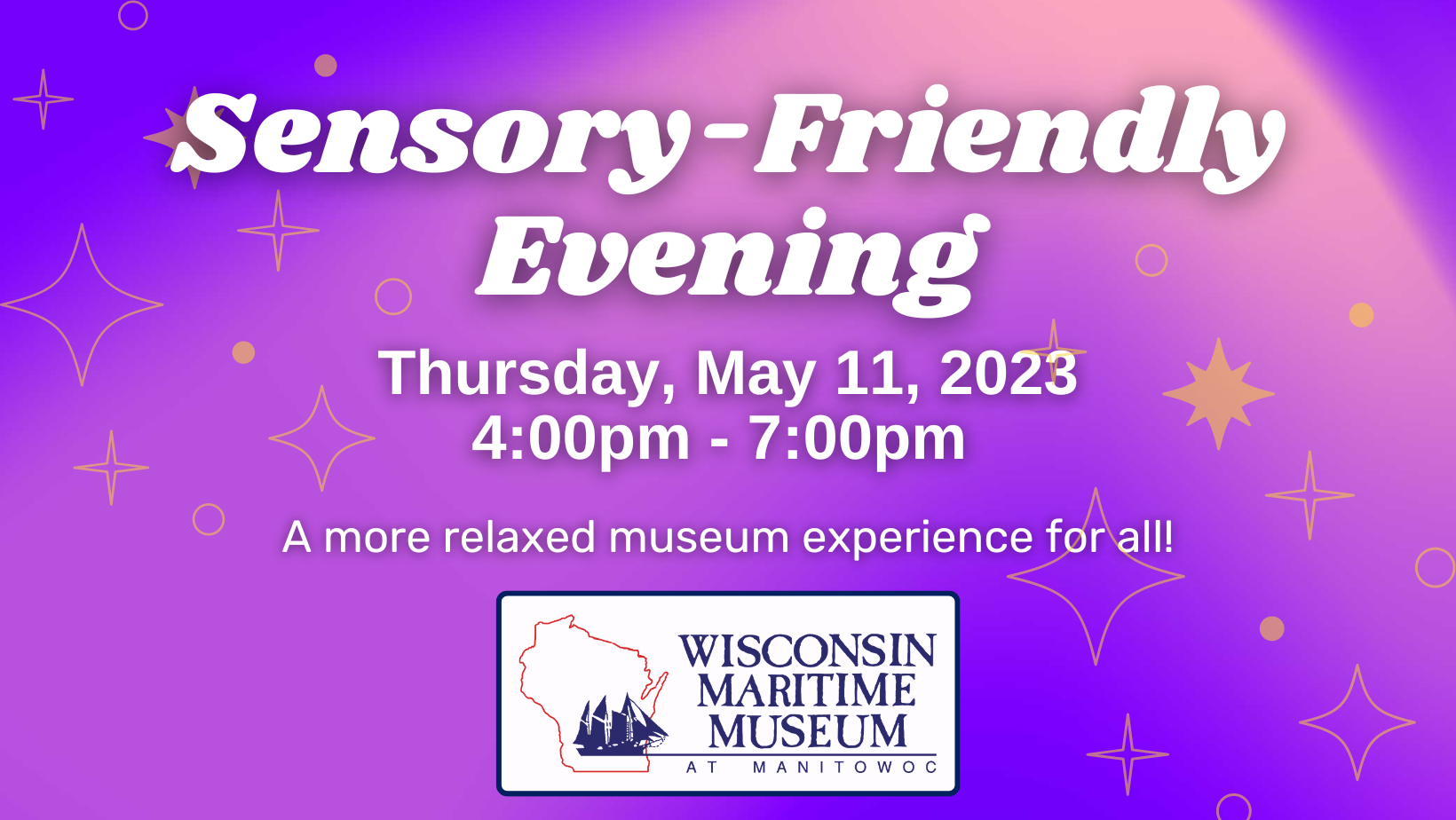 Sensory Friendly Evening | Wisconsin Maritime Museum Sensory Friendly Evening | Wisconsin Maritime Museum